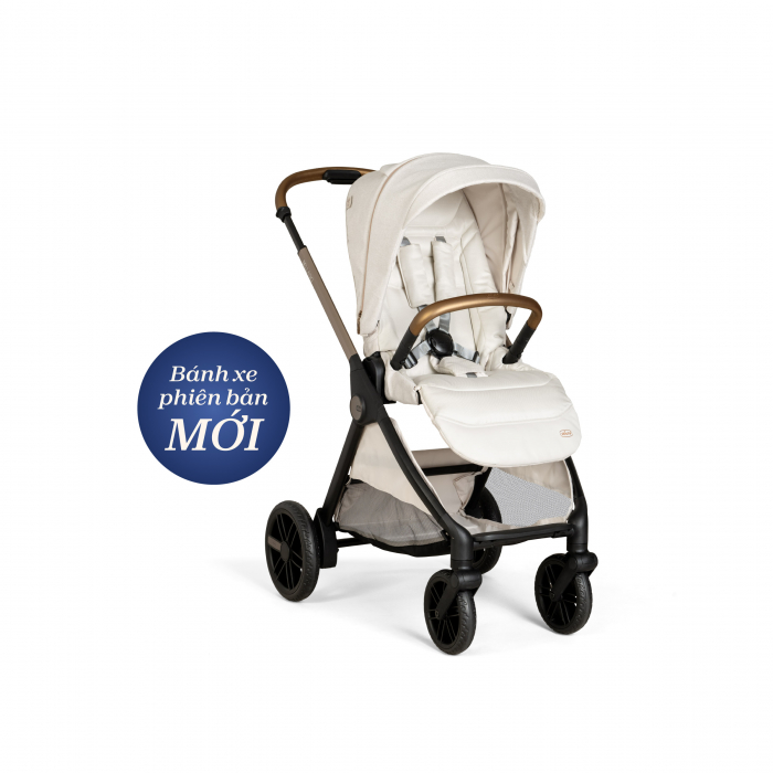 Xe đẩy 2 chiều gấp gọn tự động Chicco Bellagio - Màu be ánh kim V2